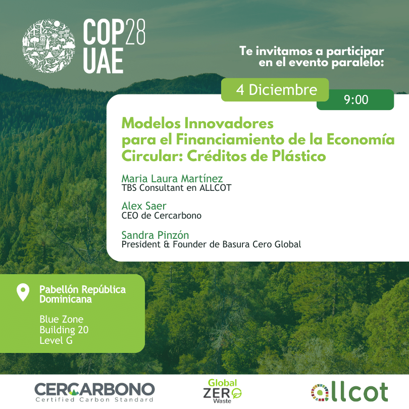ALLCOT's Side Events at COP28